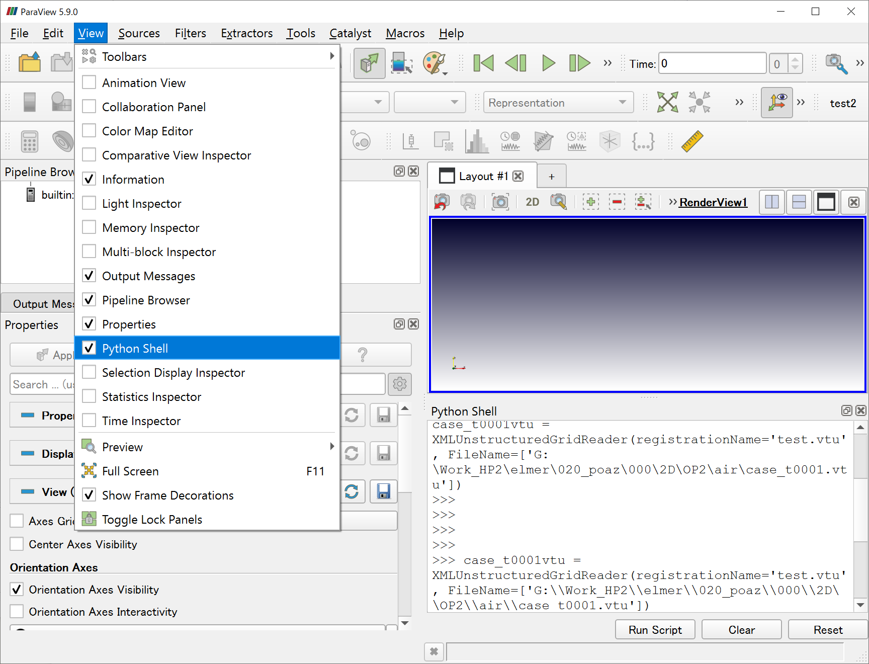 T610 ParaView tips 2 | など工