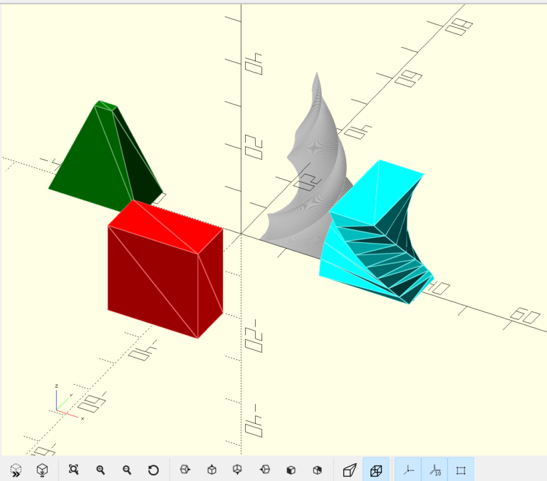 TE01 OpenSCAD | など工