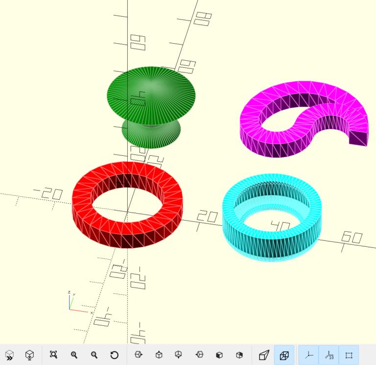 TE01 OpenSCAD | など工