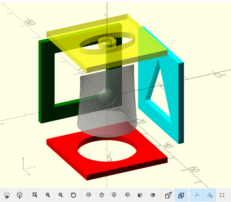 TE01 OpenSCAD | など工