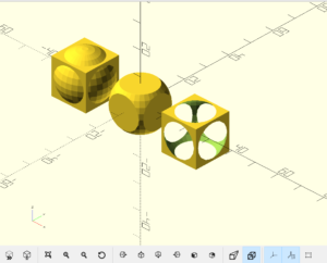 TE01 OpenSCAD | など工
