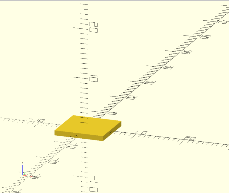 TE01 OpenSCAD | など工